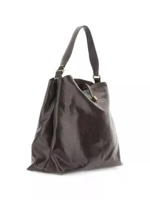 GIANNI CHIARINI Large Fiona Leather Tote Bag