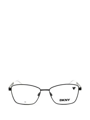 Dkny Rectangle-frame Glasses - Black