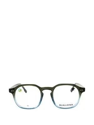 MCALLISTER Square-frame Glasses - Blue