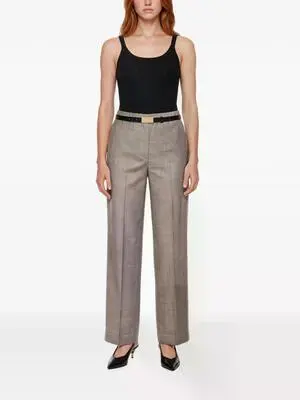 Antonelli Firenze Silvio Belted Pleated Trousers