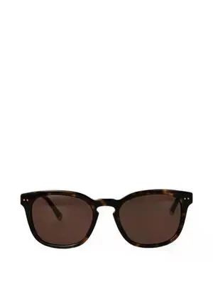Polo Ralph Lauren Tortoiseshell-effect Square-frame Sunglasses - Brown