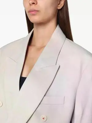 Victoria Beckham Double-breasted Peak-lapel Blazer
