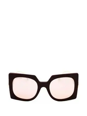 Etro Oversized Frame Sunglasses - Brown