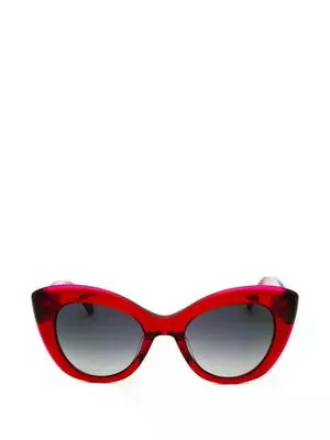 Kate Spade New York Dominica Cat-eye Sunglasses - Red