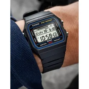 Casio F-b100w-1a Resin Digital Watch 38.1mm