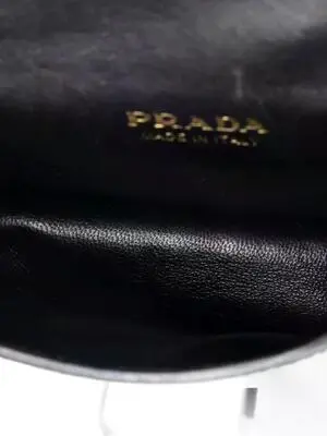 Prada Cahier Embellished Leather Micro Crossbody Bag