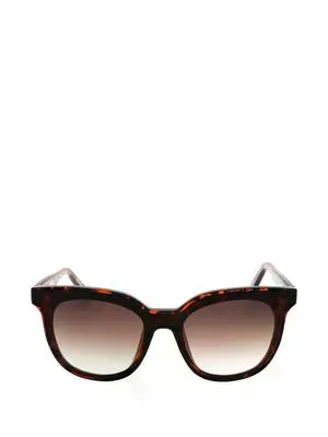 FILA Round-frame Sunglasses - Brown