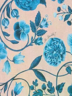La DoubleJ Botticelli Floral-print Tablecloth