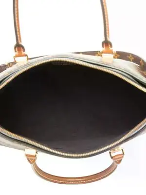 LOUIS VUITTON 2014 Monogram Pallas Mm Satchel - Brown