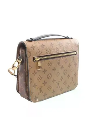 LOUIS VUITTON 2021-2026 Monogram Reverse Pochette Metis Satchel