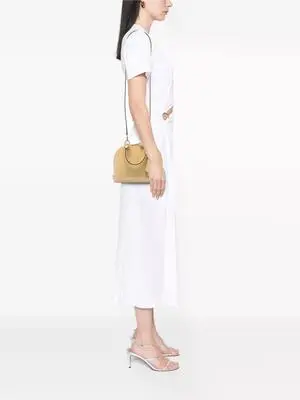 LOUIS VUITTON 2013 Monogram Vernis Alma Bb Satchel - Neutrals