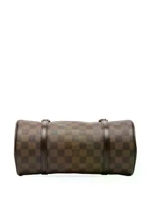 LOUIS VUITTON 2005 Damier Ebene Papillon 26 Handbag