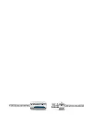 Le Gramme Punched Cable Bracelet