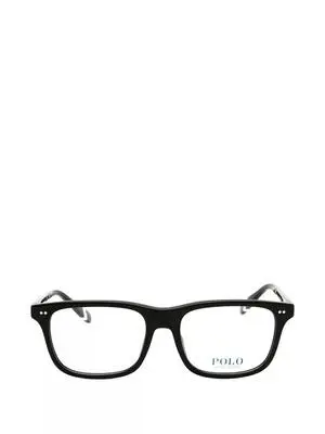 Polo Ralph Lauren Rectangle-frame Glasses - Black
