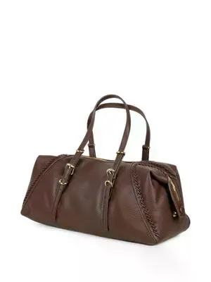 Ermanno Scervino Braided-detail Weekend Bag