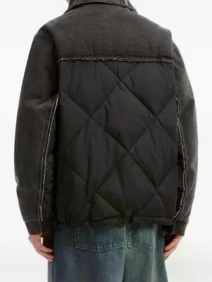 FIVE CM Quilted Panelled Denim Jacket
