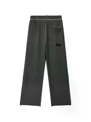 Izzue Faded Raw-edge Track Pants