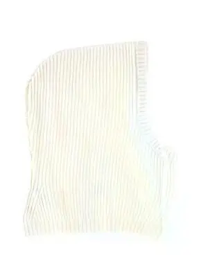GRAN SASSO Ribbed-knit Wool Balaclava Hat - Neutrals