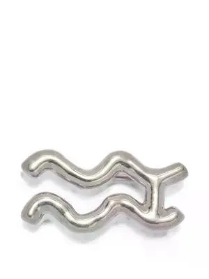 JIL SANDER Zodiac Buckle Aquarius - Silver