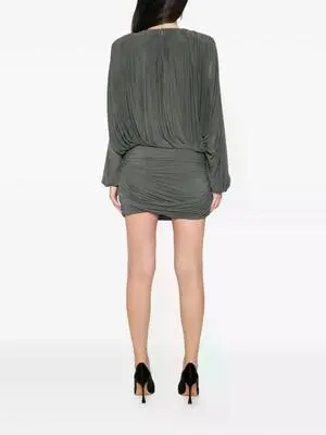 Magda Butrym Ruched Gathered-detailing Mini Dress