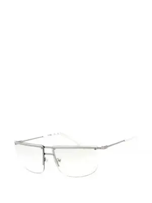 Guess Rectangle-frame Metal Sunglasses - Silver
