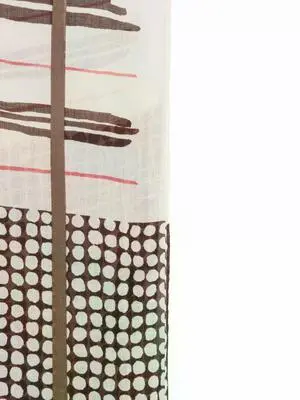 Marc O'polo Logo-print Fringed Scarf