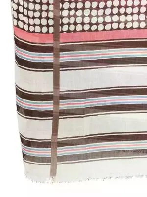Marc O'polo Logo-print Fringed Scarf