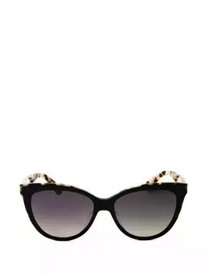 Kate Spade New York Tortoiseshell-effect Cat-eye Frame Sunglasses - Brown