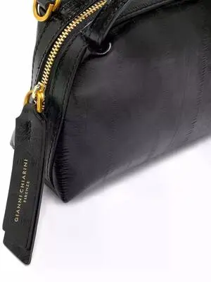 GIANNI BARBATO Eel-effect Top-handle Shoulder Bag