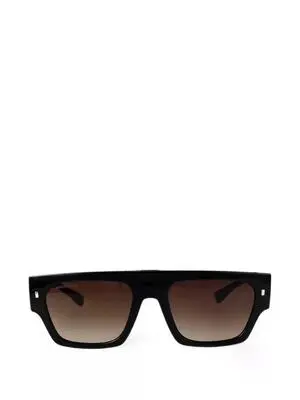 Dsquared2 Icon Square-frame Sunglasses - Black