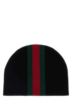 Gucci Wool Beanie Hat - Black