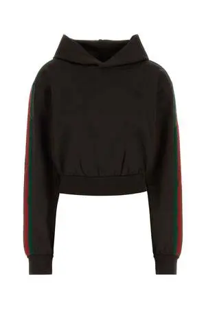 Gucci Dark Stretch Jersey Sweatshirt
