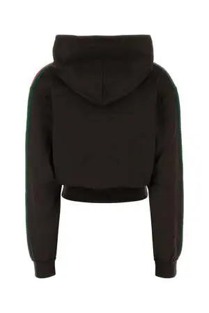Gucci Dark Stretch Jersey Sweatshirt