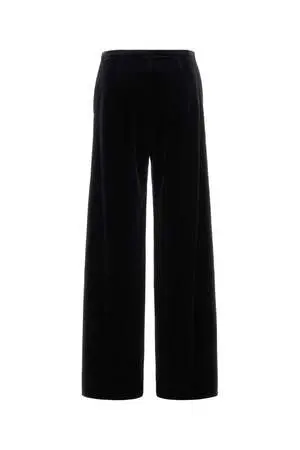 Alberta Ferretti Velvet Palazzo Pant