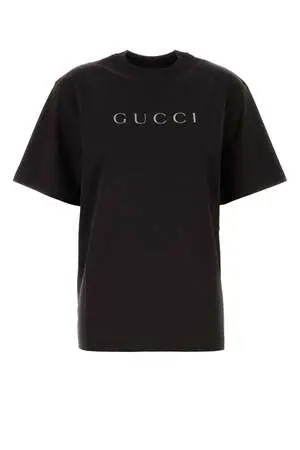 Gucci Dark Cotton Oversize T-shirt - Multicolor