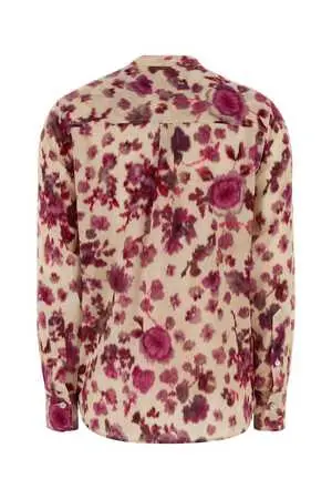 Isabel Marant Étoile Printed Stretch Silk Rusak Shirt - Multicolor