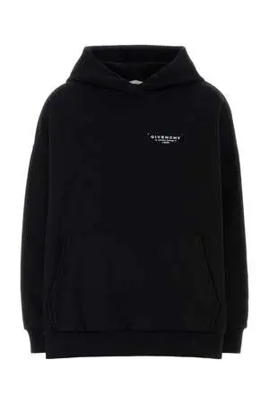 Givenchy Cotton Oversize Sweatshirt - Black