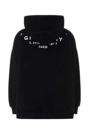 Givenchy Cotton Oversize Sweatshirt - Black