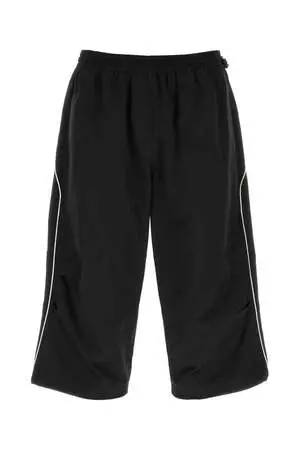 Gucci Cotton Blend Bermuda Shorts - Black