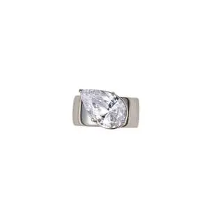 ONEWILDONE A Wonderful Thing Tilted Pear Cigar Ring