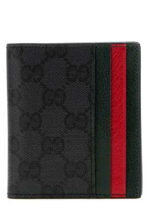 Gucci Gg Canvas Card Holder - Multicolor