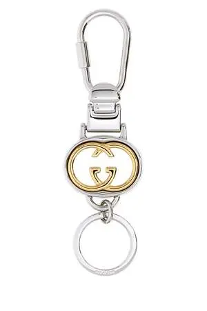 Gucci Two-tone Metal Keyring - Multicolor
