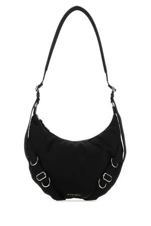 Givenchy Nylon Blend Voyou Crossbody Bag - Black