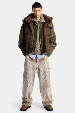 Dsquared2 Mushroom Field Baggy Carpenter Jeans