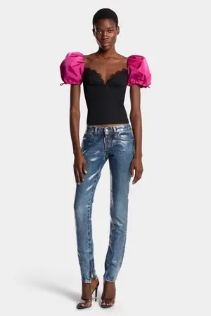 Dsquared2 Iced Wash Super Skinny Jeans