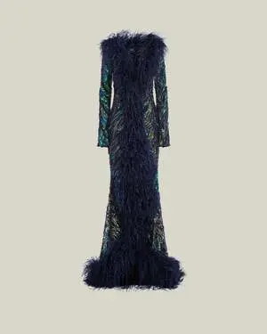 TALLER MARMO Hollywood Disco Gown
