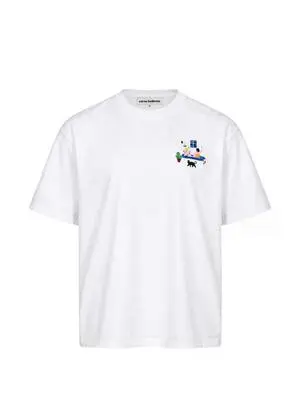 CARNE BOLLENTE Rear Window Embroidered-motif T-shirt