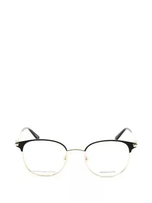 Tommy Hilfiger Logo-engraved Glasses - Gold