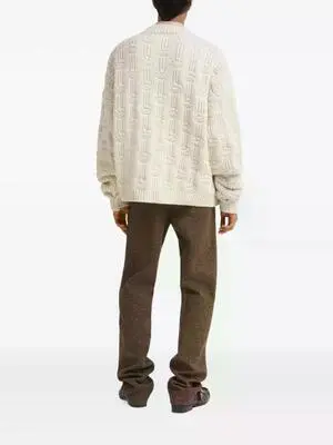 Marni Mouliné Wool-cotton Trousers