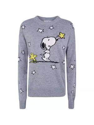 MC2 SAINT BARTH Peanuts Star-intarsia Sweater - Grey